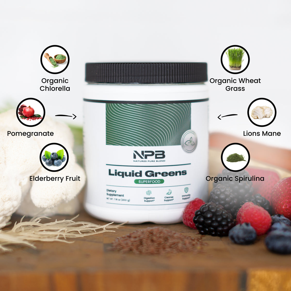 Liquid Greens – Natures Pure Blend